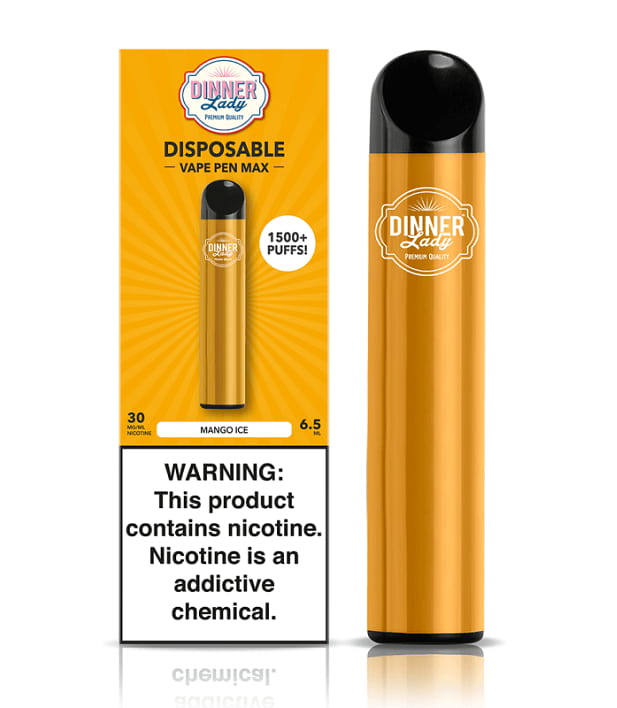 Buy Dinner Lady Mango Ice Disposable Vape MAX from AED55 with Delivery ...