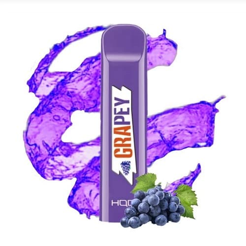Buy HQD Cuvie 300 Puffs Disposable Vape - Grapey (3 pieces) from AED60 ...